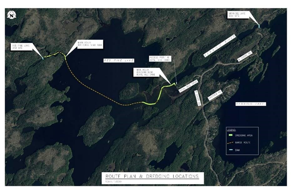 Kennisis Lake Cottage Owners' Association | Red Pine Lake Dam ...